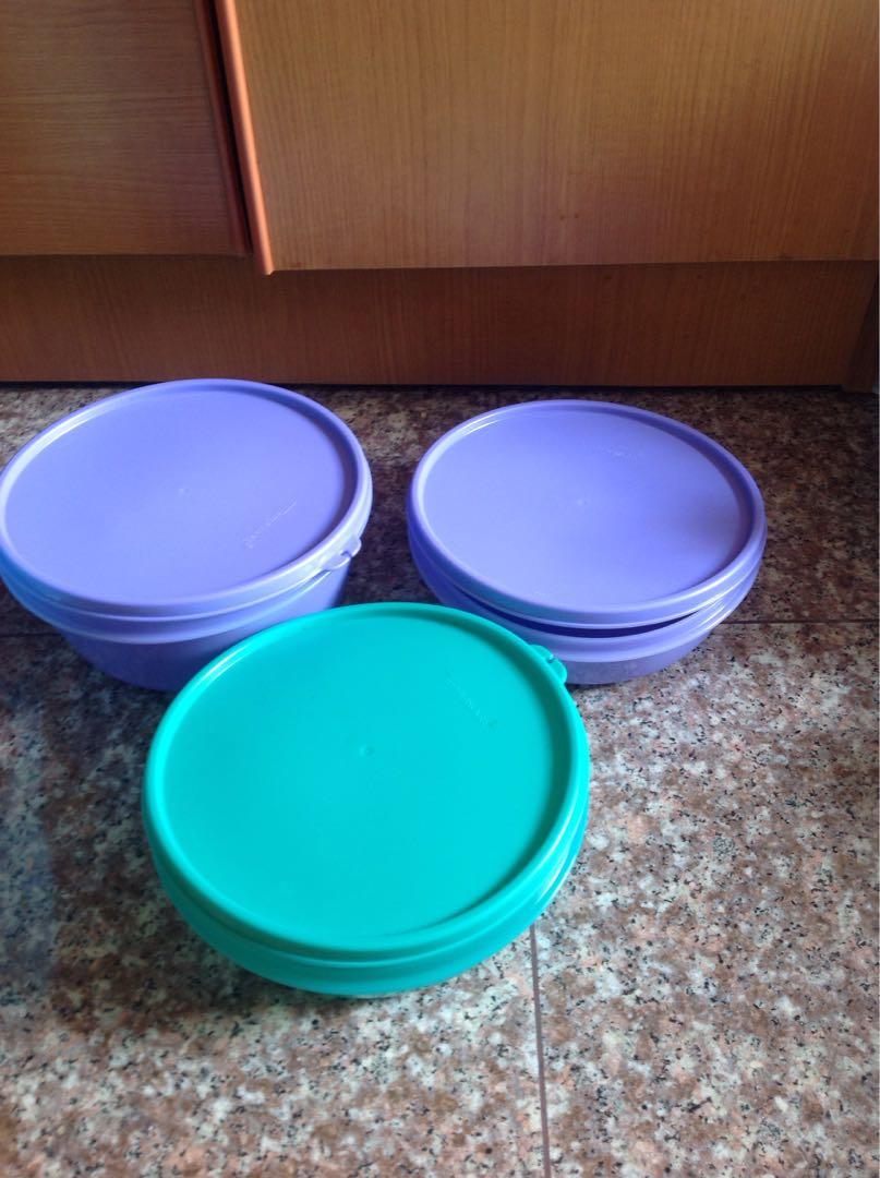 Tupperware 1 Litre Containers , Furniture & Home Living, Kitchenware ...