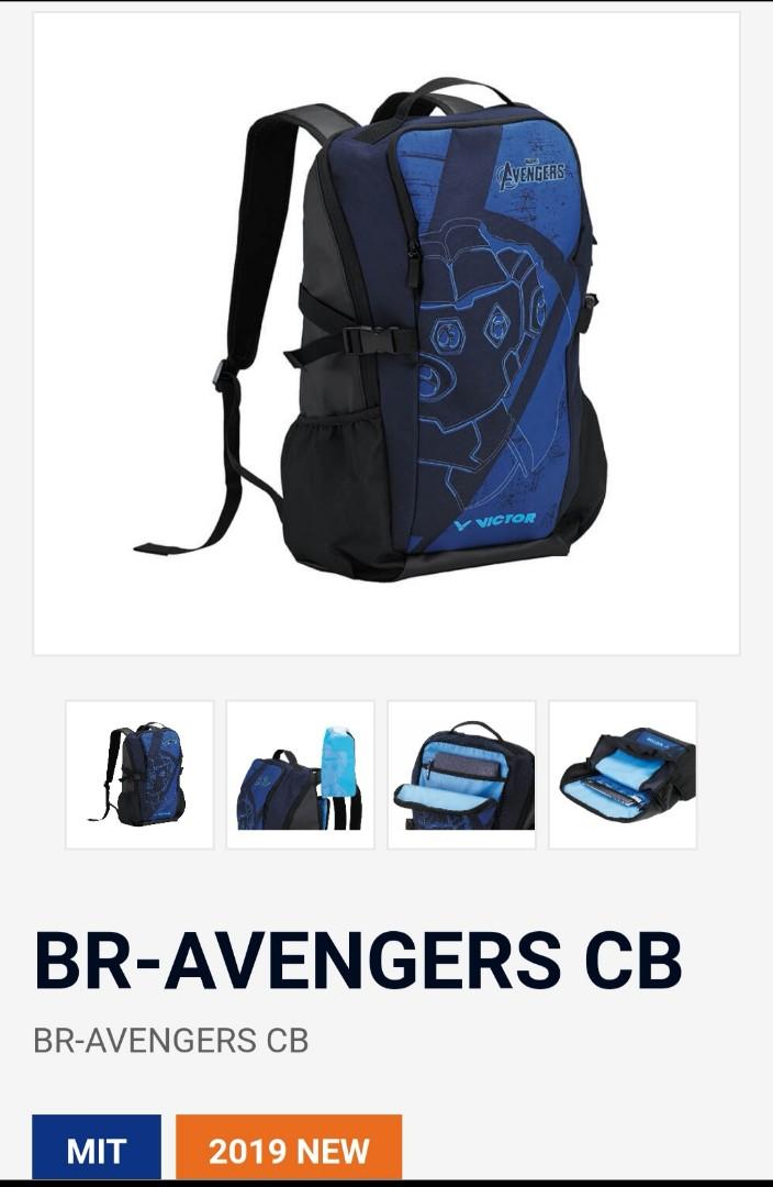 VICTOR LIMITED EDITION AVENGERS ENDGAME RACKET SET, Sports Equipment ...