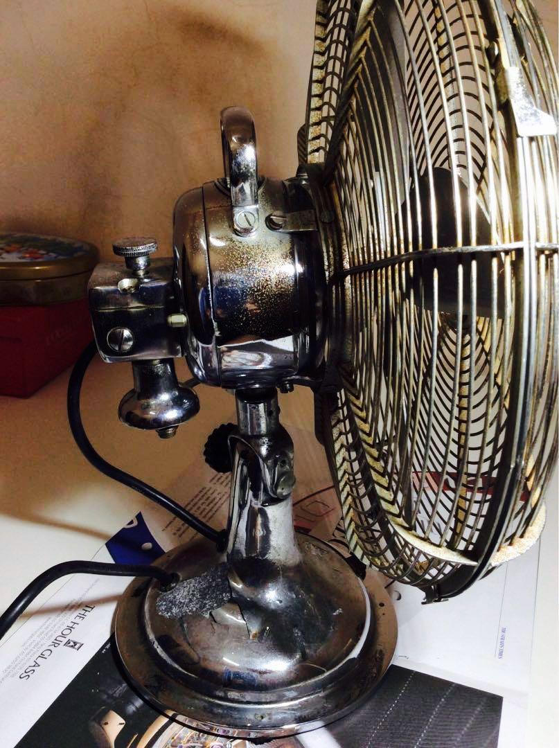 Vintage Table Fan, Hobbies & Toys, Memorabilia & Collectibles, Vintage ...