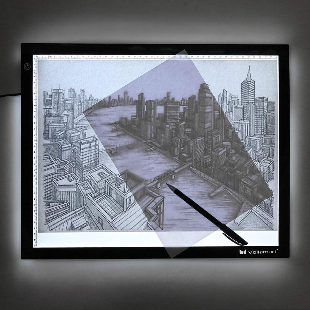Voilamart LED Tracing Board, Furniture & Home Living, Lighting & Fans ...