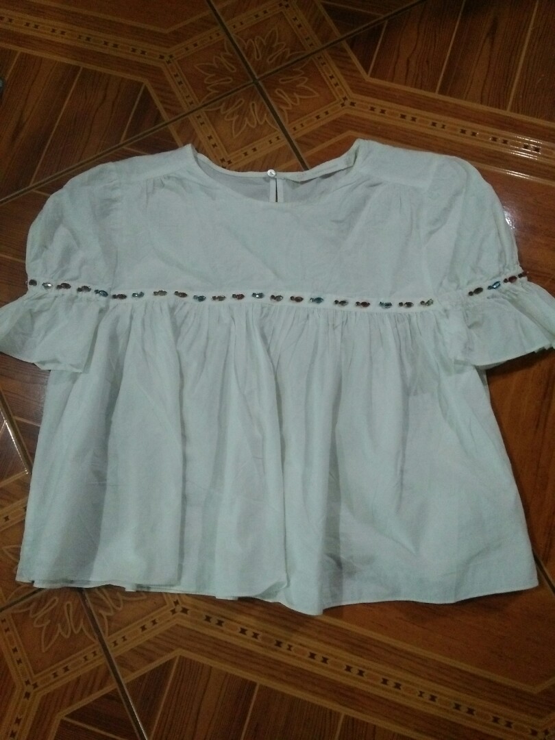 Zara, Women's Fashion, Tops, Blouses on Carousell