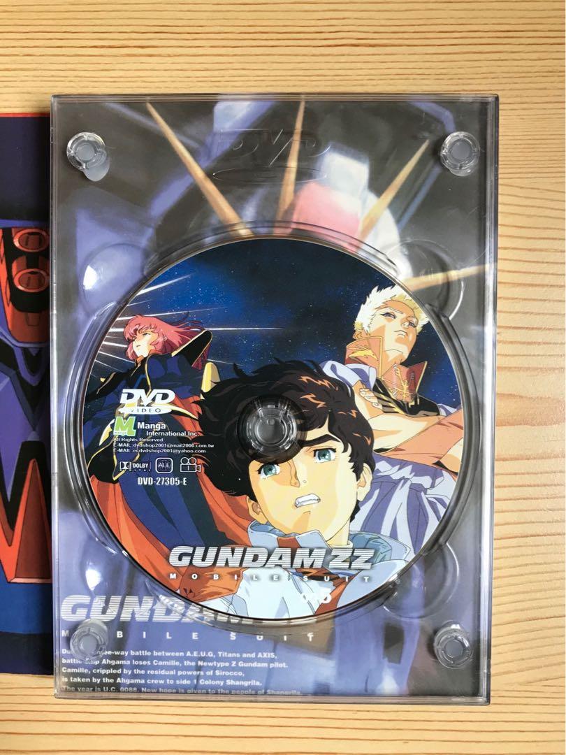 高達ZZ Gundam ZZ全集 DVD影碟 全5張碟, 興趣及遊戲, 音樂樂器 & 配件, 音樂與媒體 - CD 及 DVD - Carousell