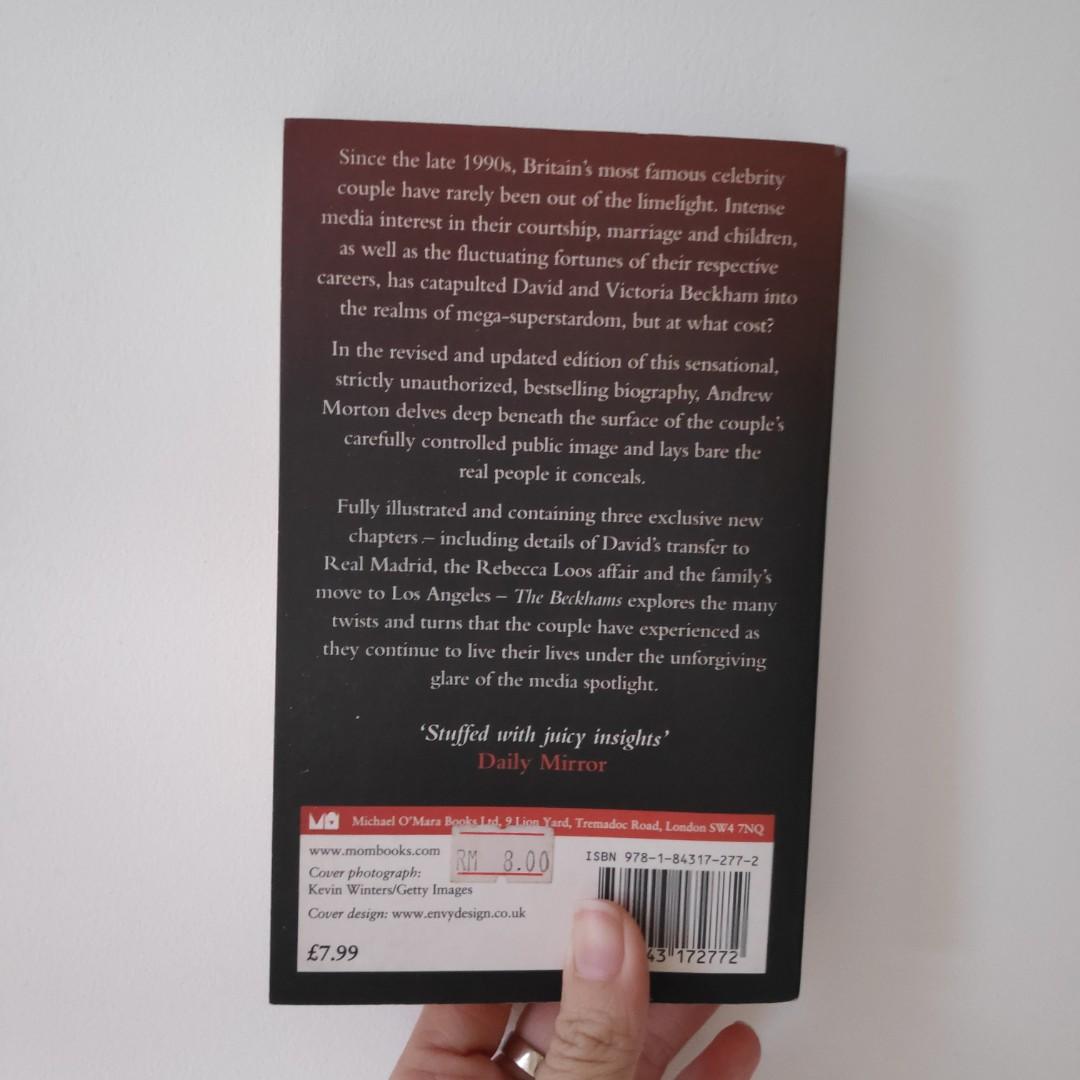 B1F1 Victoria Beckham / The Beckham book, Hobbies & Toys, Books ...