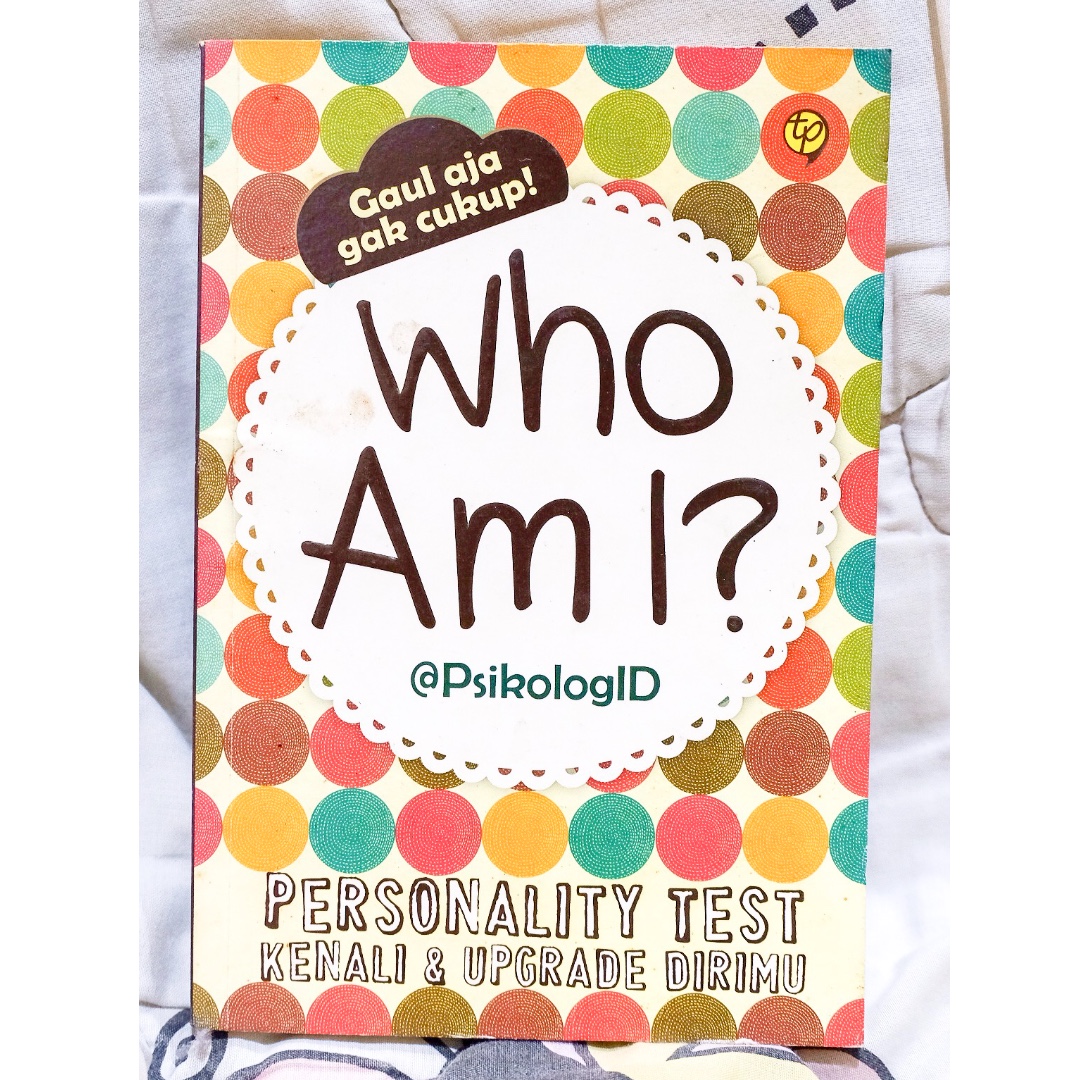 #BAPAU Who Am I? (@PsikologiID) buku tes kepribadian / personality test ...