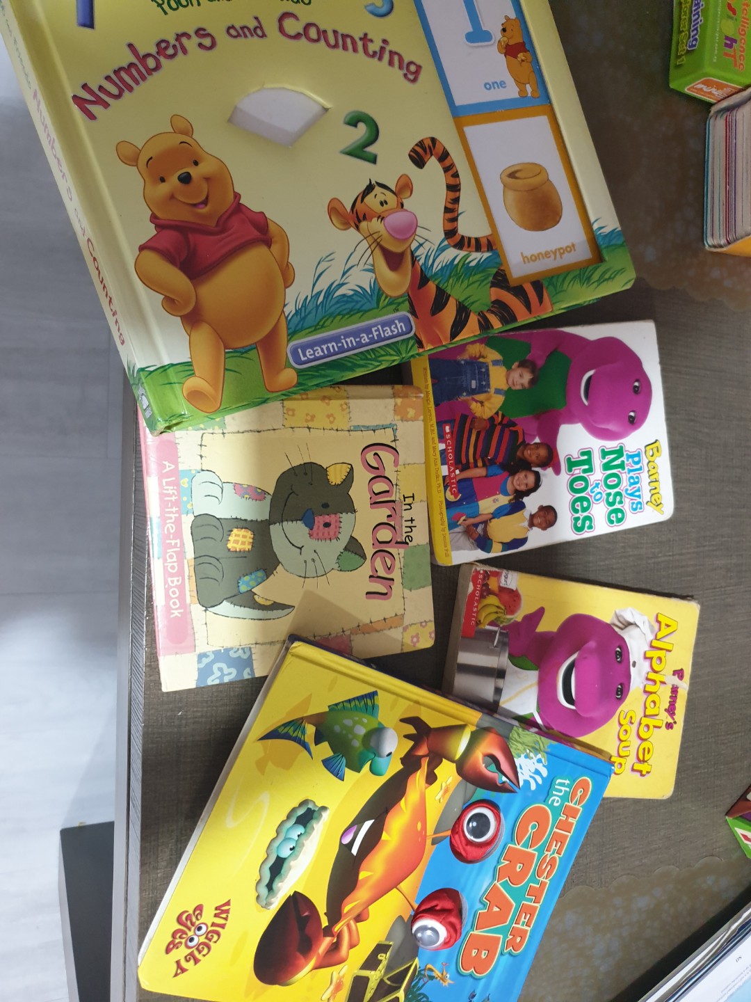 BARNEY BOOKS, Hobbies & Toys, Books & Magazines, Fiction & Non-Fiction ...