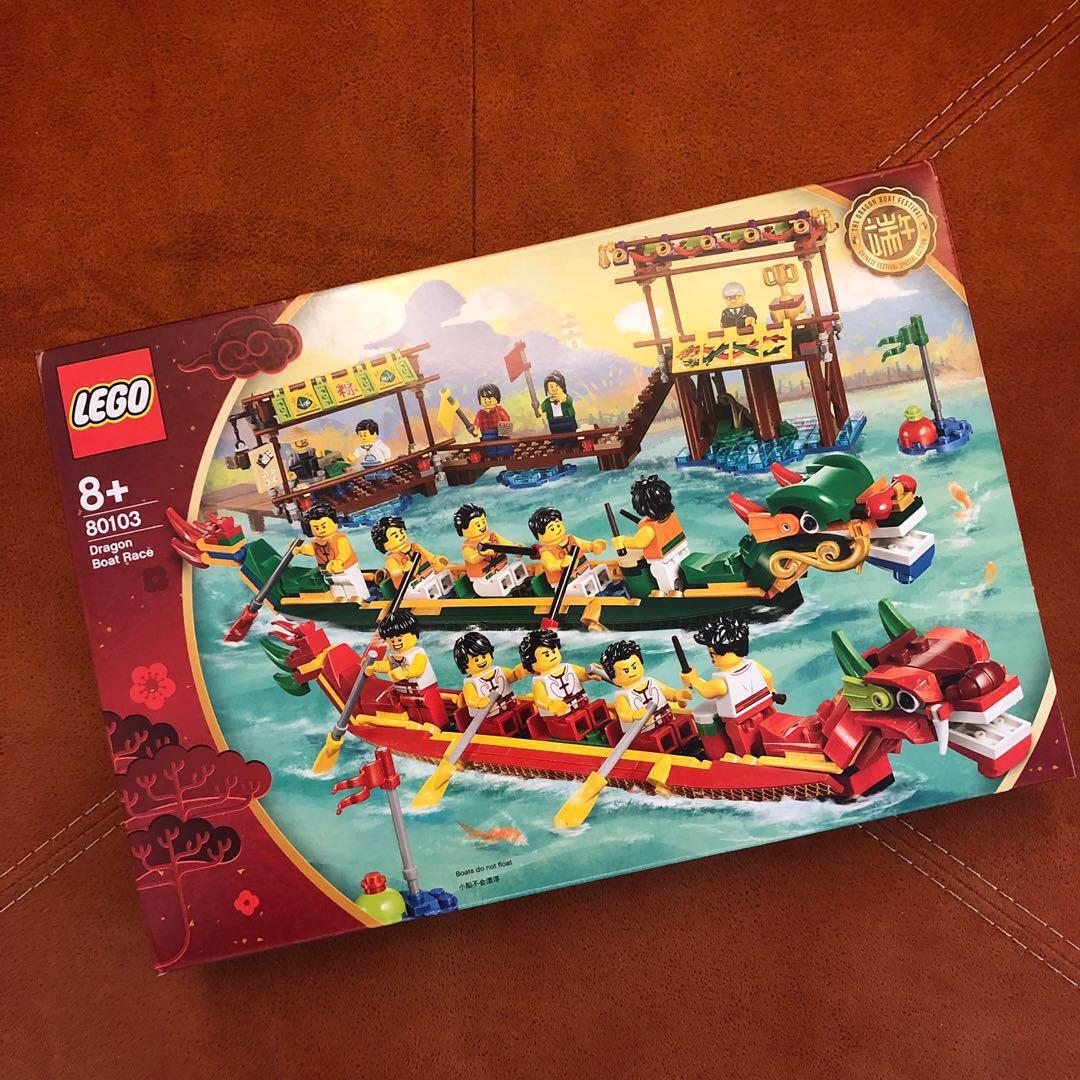 Lego Dragon Boat Race