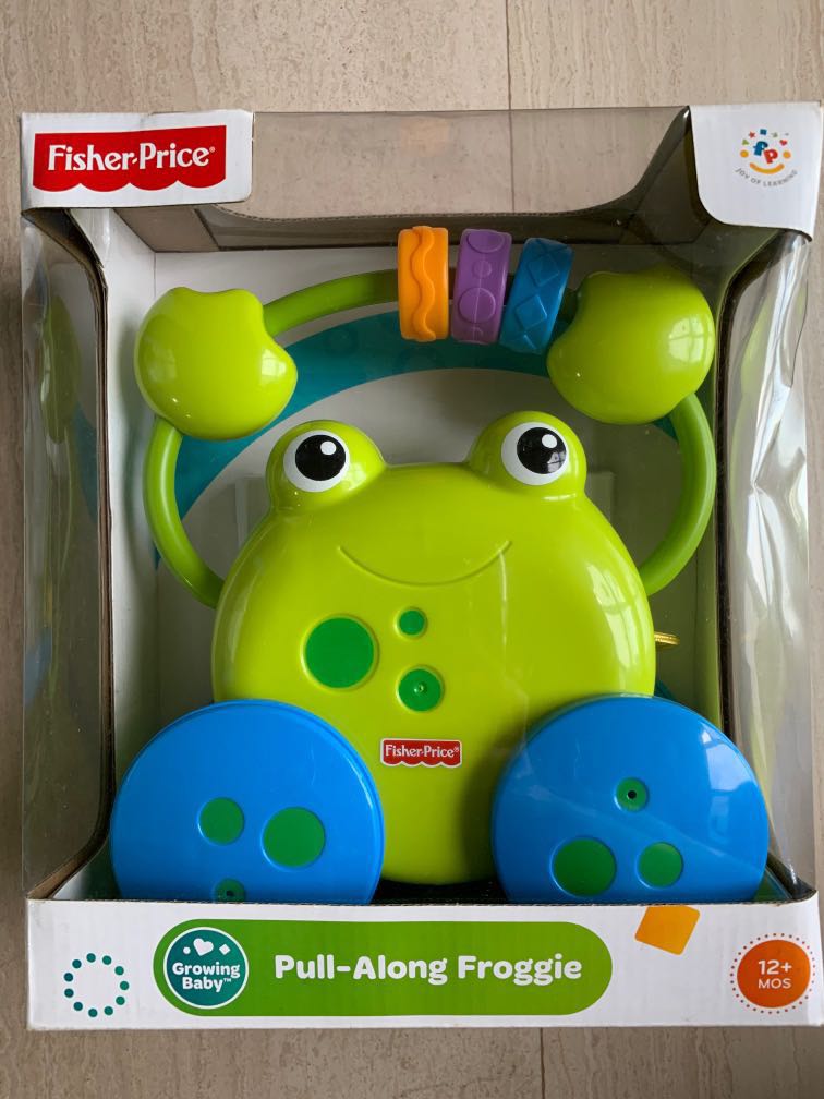 Fisher Price Pull-Along Froggie, Babies & Kids, Infant Playtime on ...
