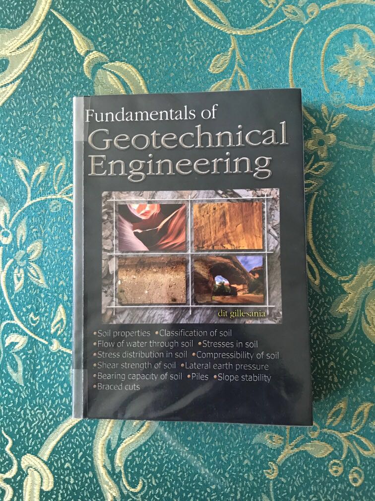 Fundamentals od Geotechnical Engineering by Gillesania, Hobbies & Toys ... Fundamentals od Geotechnical Engineering by Gillesania, Hobbies & Toys ...