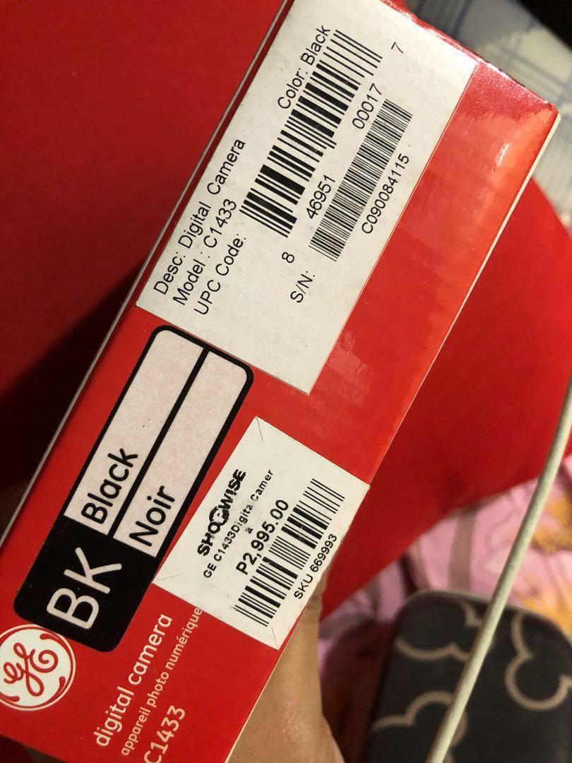 GE Digital Camera C1433, Photography, Video Cameras on Carousell