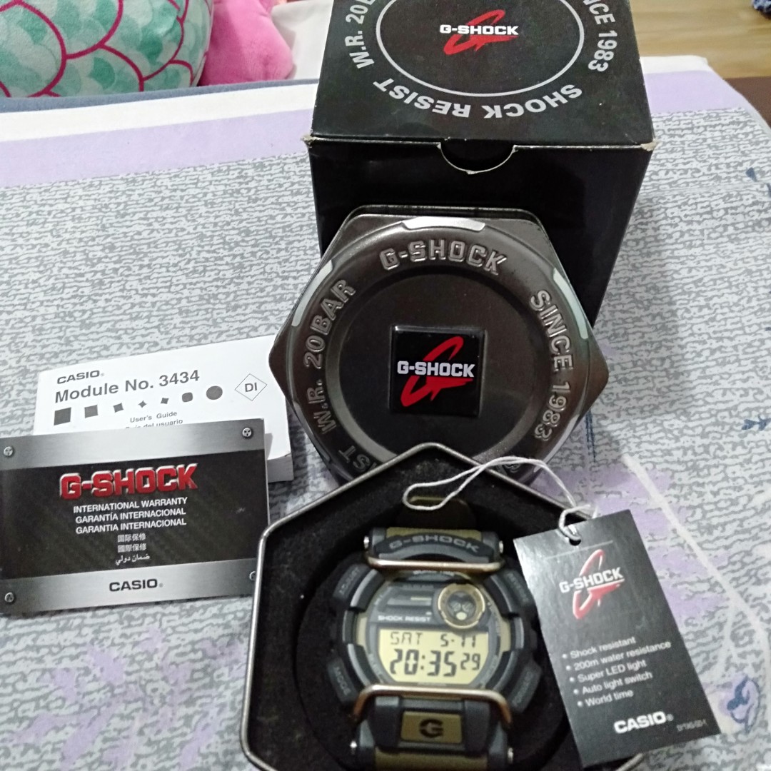 G-Shock GD-400-9DR, Men's Fashion, Watches & Accessories, Watches on ...