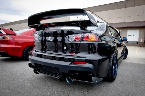 GT Wing for Mitsubishi Evo X Lancer 10, Car Accessories, Accessories on ...