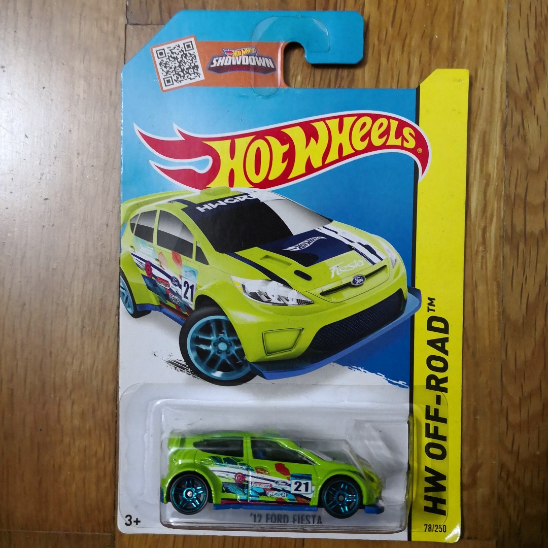 HOTWHEELS '12 Ford Fiesta, Hobbies & Toys, Toys & Games on Carousell