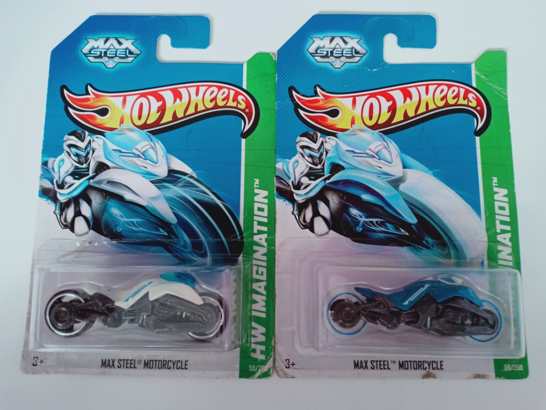 Hotwheels Max Steel Motorcycle (2013), Hobbies & Toys, Toys & Games on ...
