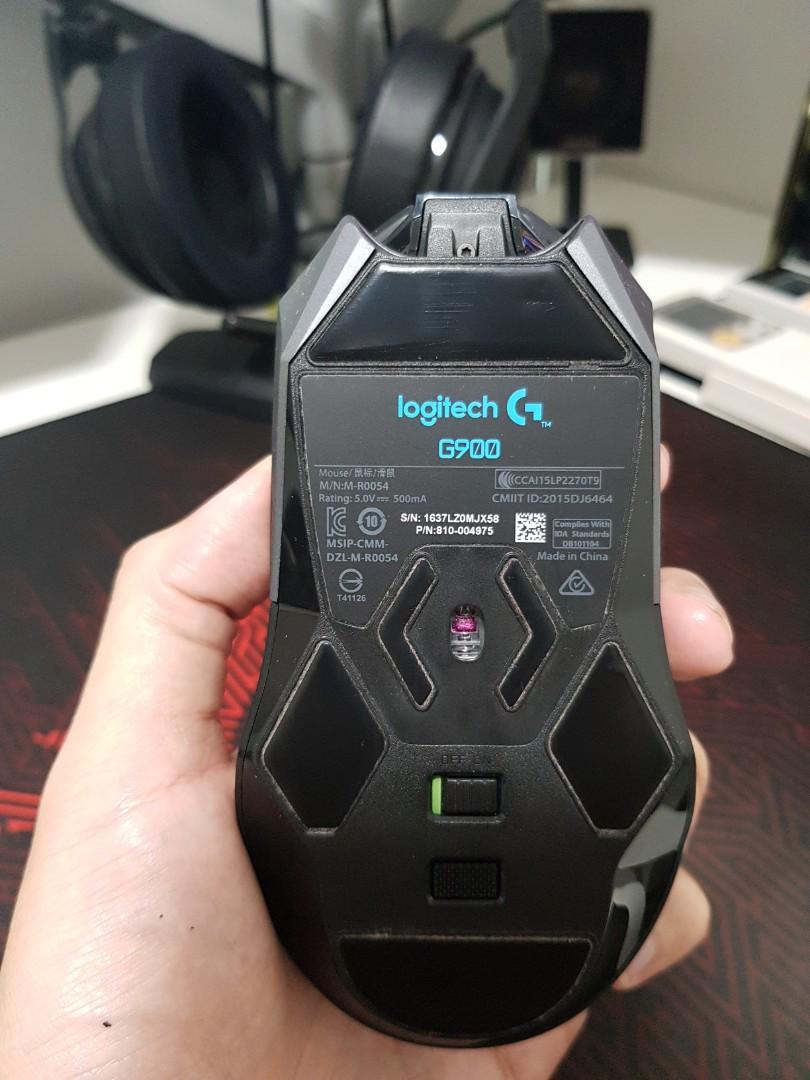 Logitech G900 wireless gaming mouse, Computers & Tech, Parts ...
