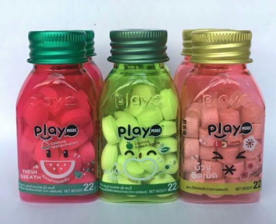 MUST TRY!! Playmore Candy (Cooling Watermelon, Cooling Green Apple ...