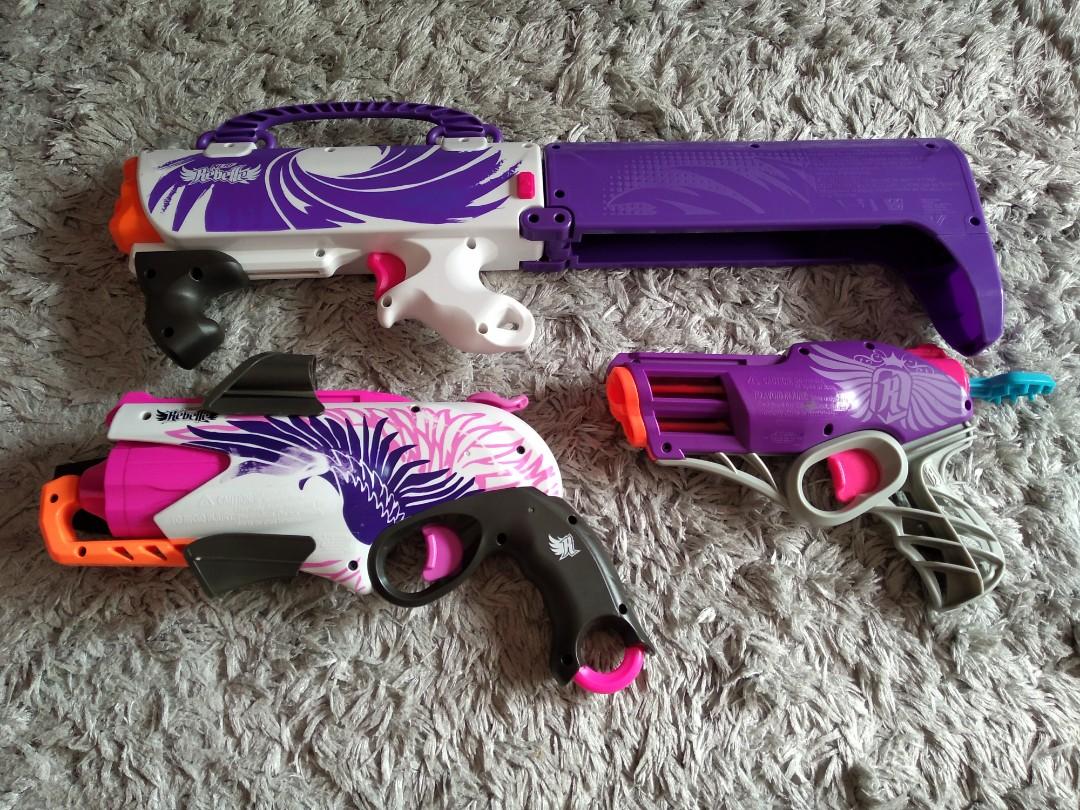 Nerf Rebelle series, Hobbies & Toys, Toys & Games on Carousell
