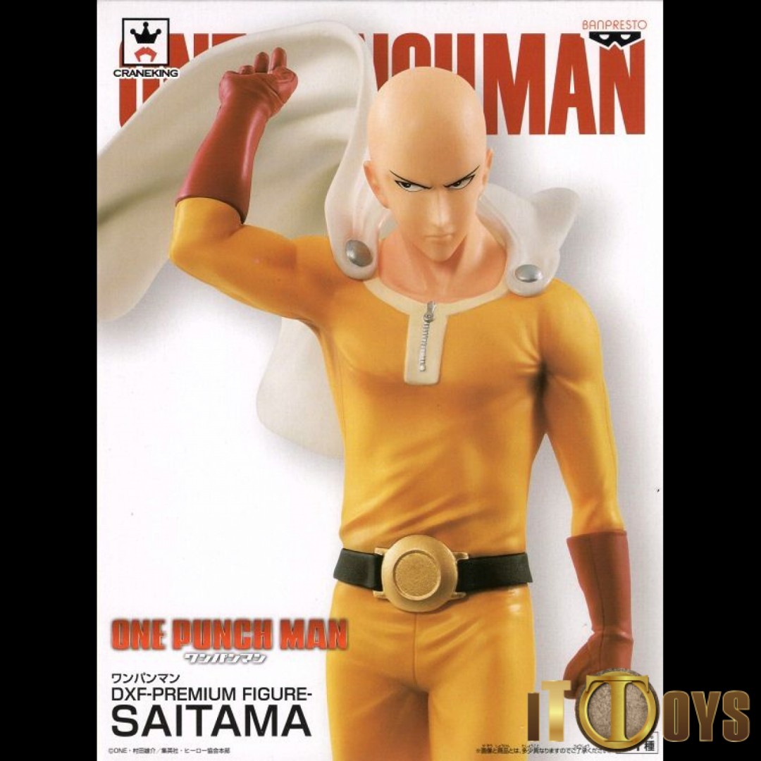 One Punch Man - DXF-Premium Figure - Saitama, Hobbies & Toys, Toys ...