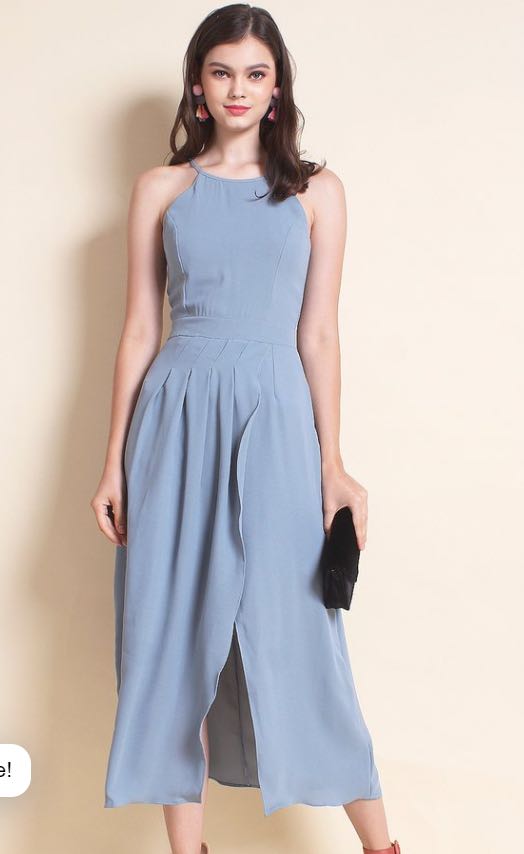 Overlapping Maxi Dress, Women's Fashion, Dresses & Sets, Dresses on ...