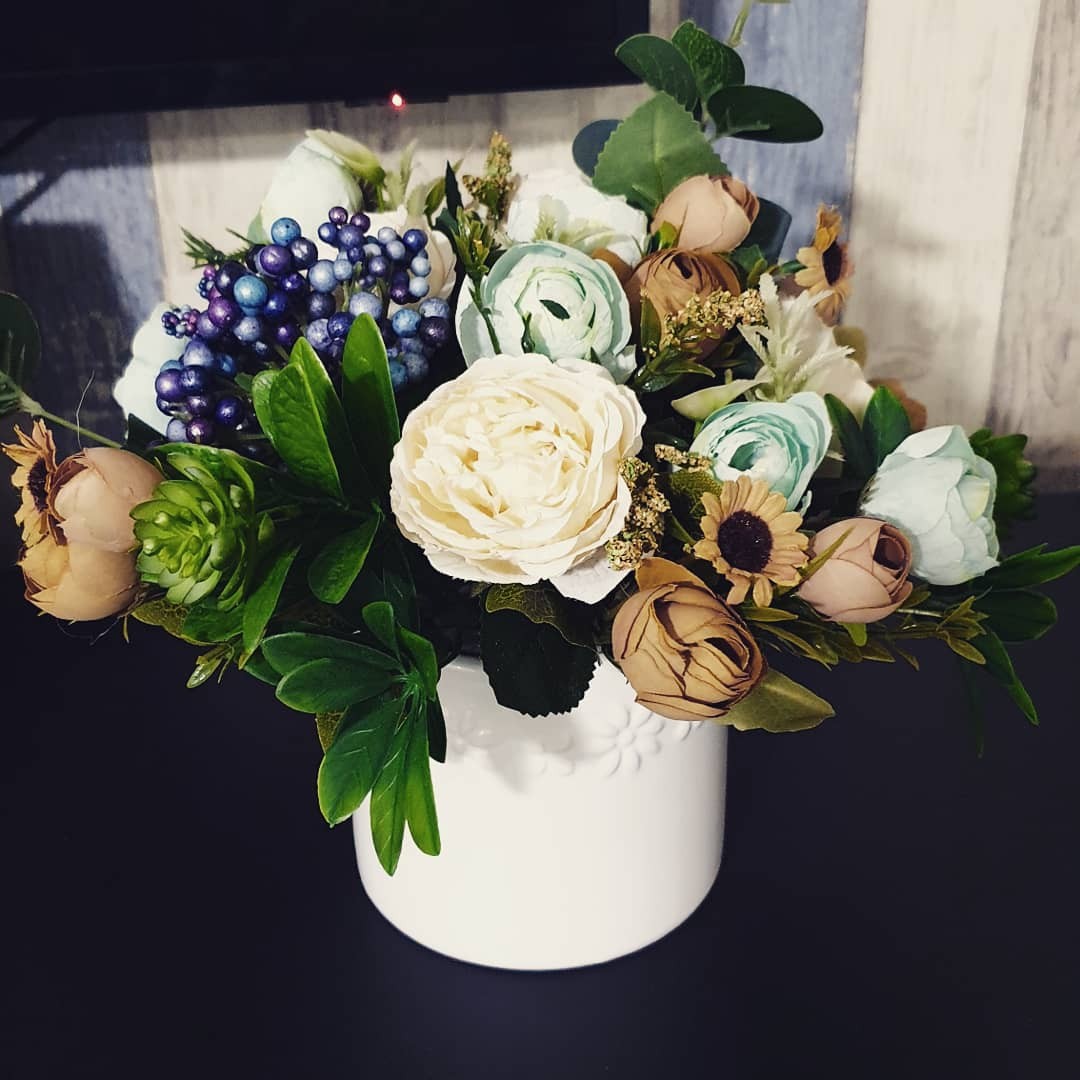 Pastel Artificial Flower Bouquet, Hobbies & Toys, Stationery & Craft ...