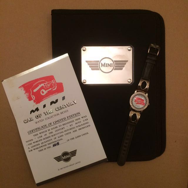 Vintage Mini Cooper car limited Edition for Car of the Century serial ...