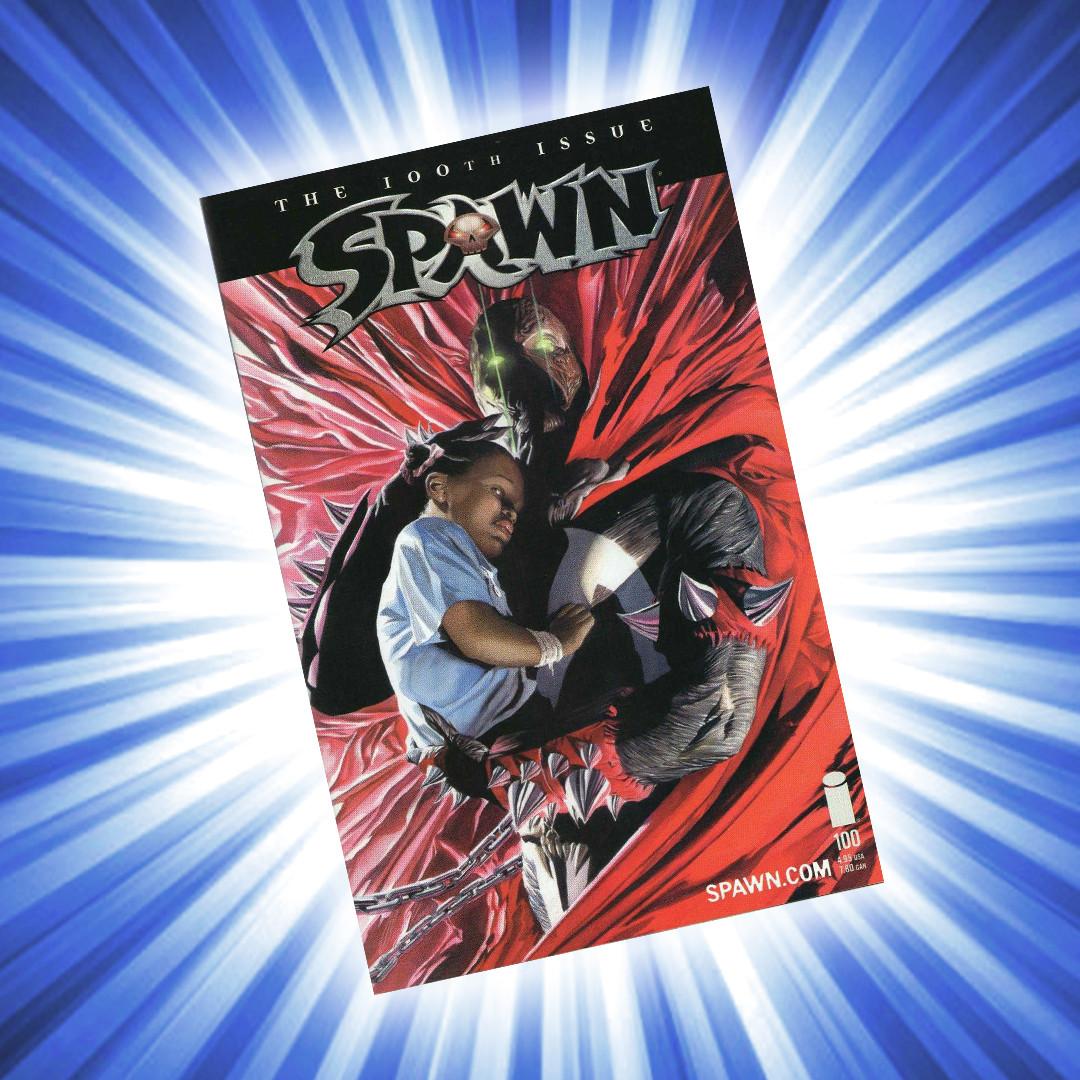 Image Comics Spawn #100 Alex Ross Variant, Hobbies & Toys, Books ...