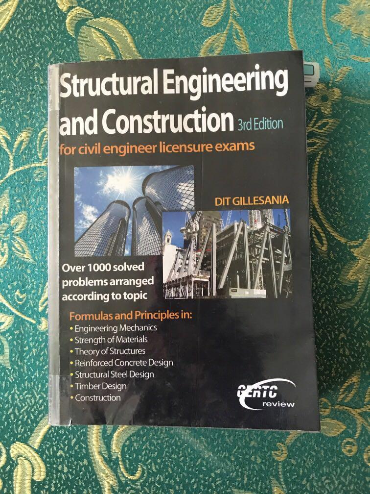 Structural Engineering and Construction by Gillesania, Hobbies & Toys ...