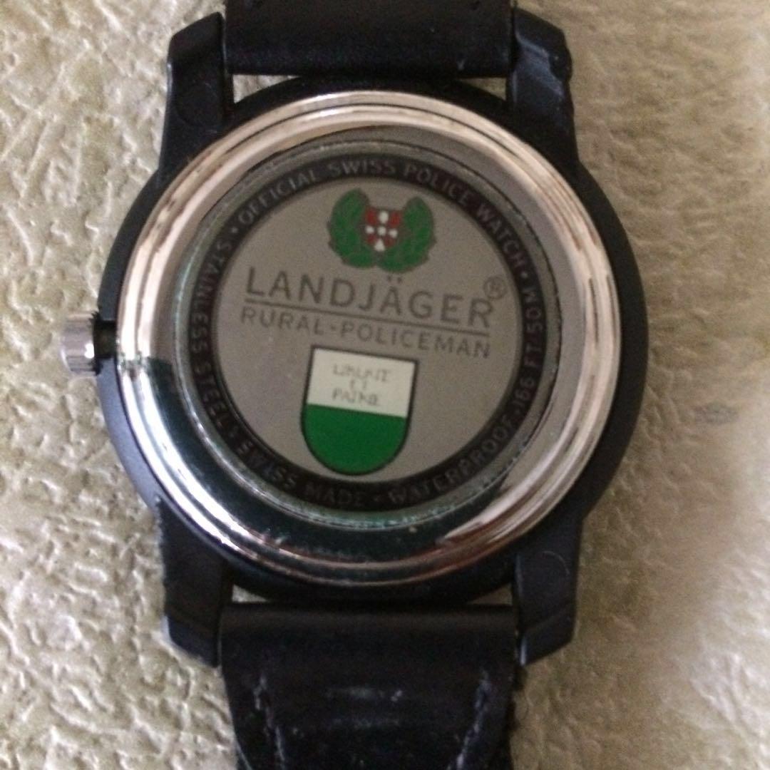 Swiss Landjager Rural Policeman collectable watch Quartz, Men's Fashion ...