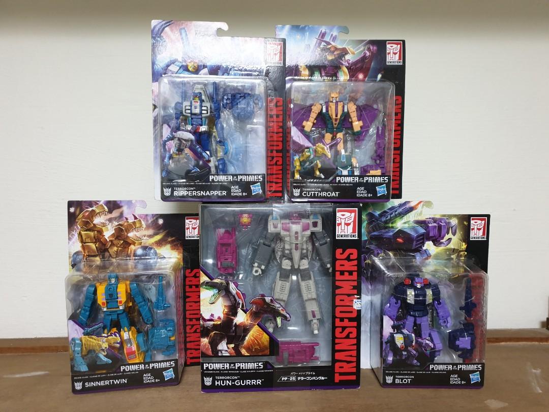 Transformers POTP Power of the Prime Abominus Terrorcon Hun Gurrr ...