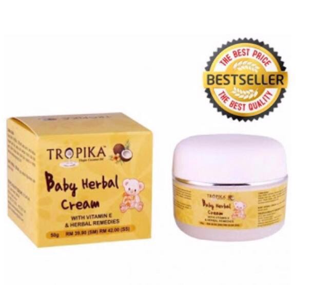 Tropika Baby Herbal Cream (Krim Telon), Babies & Kids, Bathing ...
