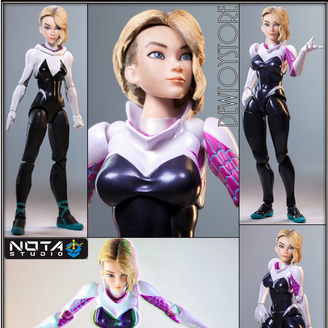Neca Head Knocker Spider Gwen Classic Masked 20 см купить в интернет магазине цена на Head