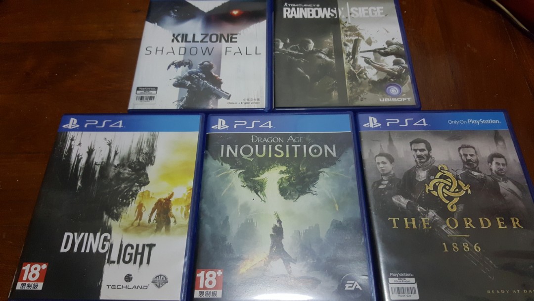 Used PS4 Games, Video Gaming, Video Games, PlayStation on Carousell
