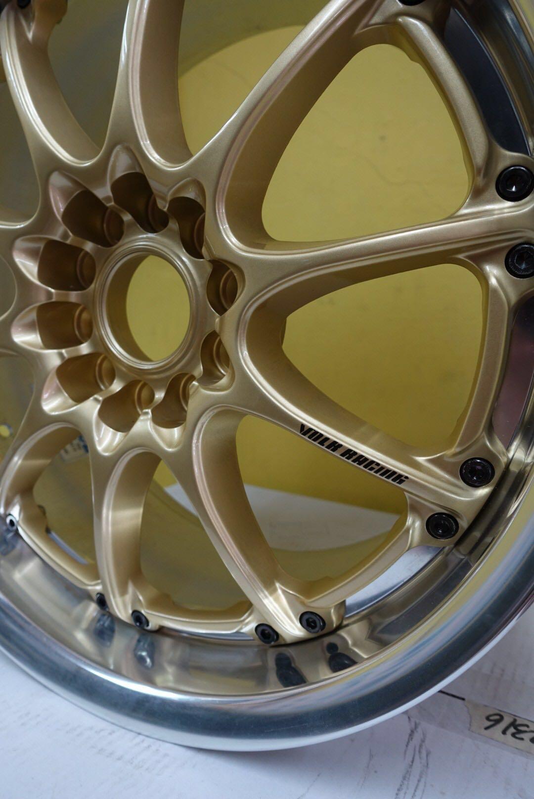 17" Rays Engineering Volk Racing GT-N rims 8x17 5x114.3 +37 JAPAN RIMS ...