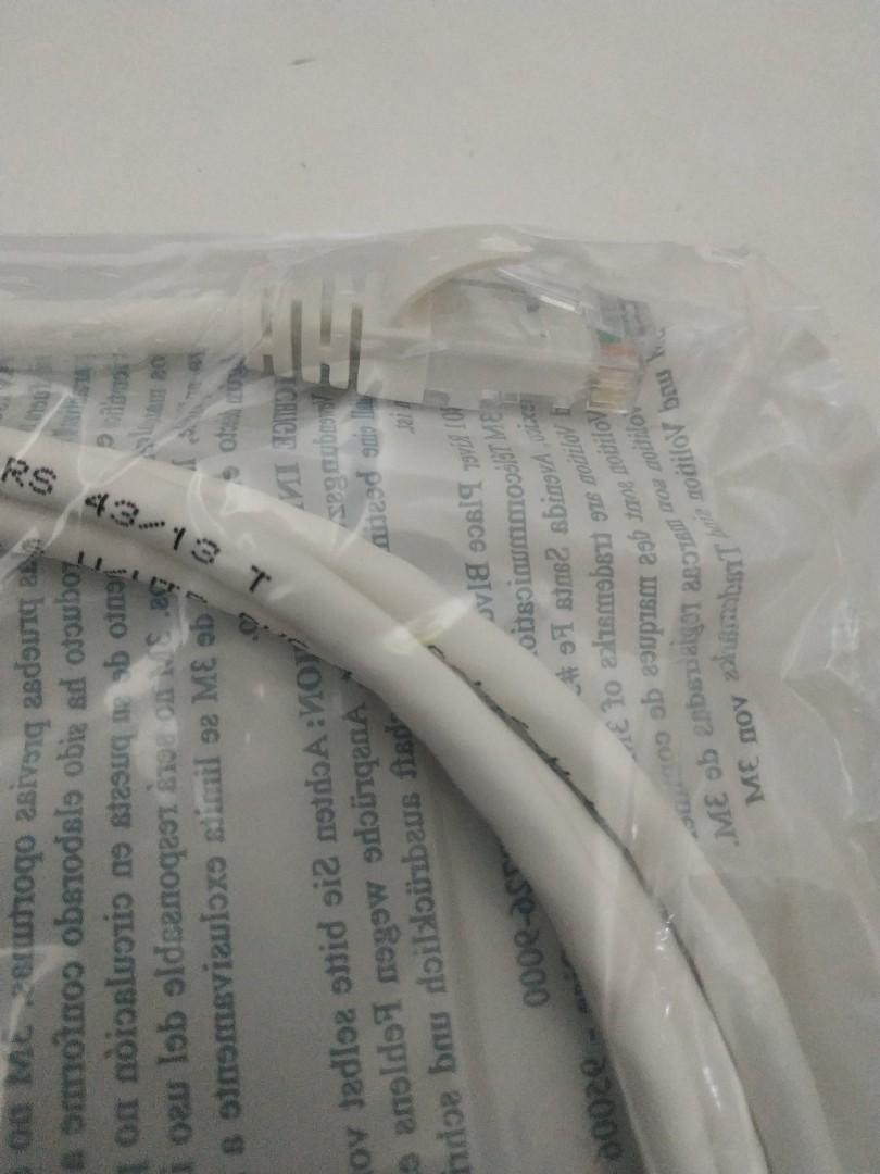3M UTP CAT6 2 meters, Computers & Tech, Parts & Accessories, Cables ...
