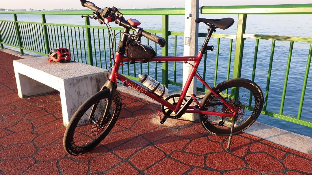 Accent Bolt Mini Velo Carbon Wheels, Sports Equipment, Bicycles & Parts ...