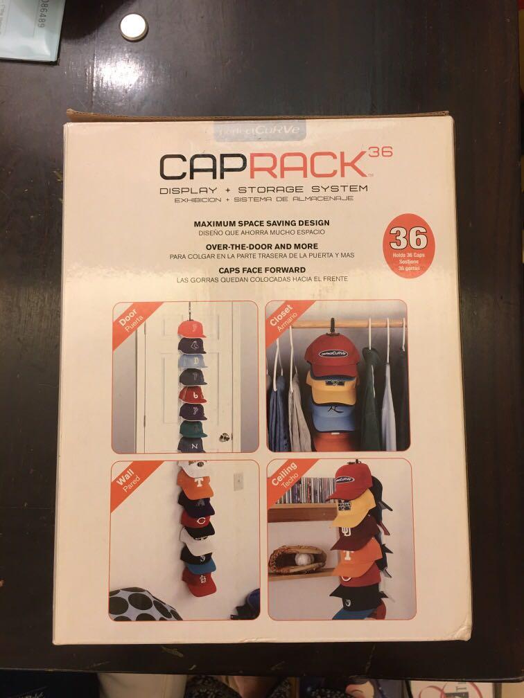 Cap Rack - storage system 鴨咀帽存放架, 男裝, 鞋, 鞋墊及飾物 - Carousell