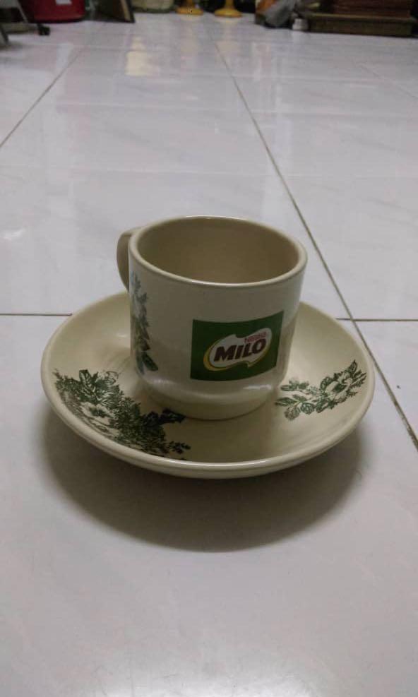 Cawan Kopitiam Milo, Furniture & Home Living, Home Decor, Vases ...