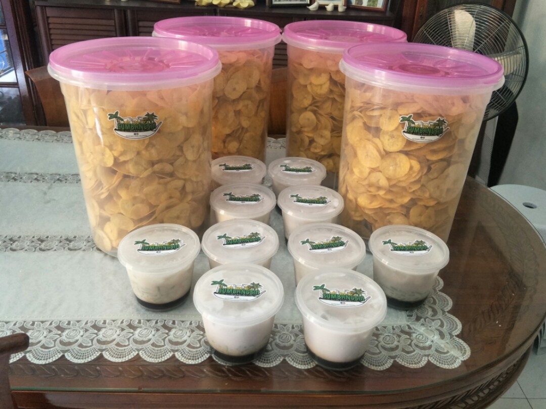 Cendol, air katira, kerepek pisang tanduk, Food & Drinks, Packaged ...