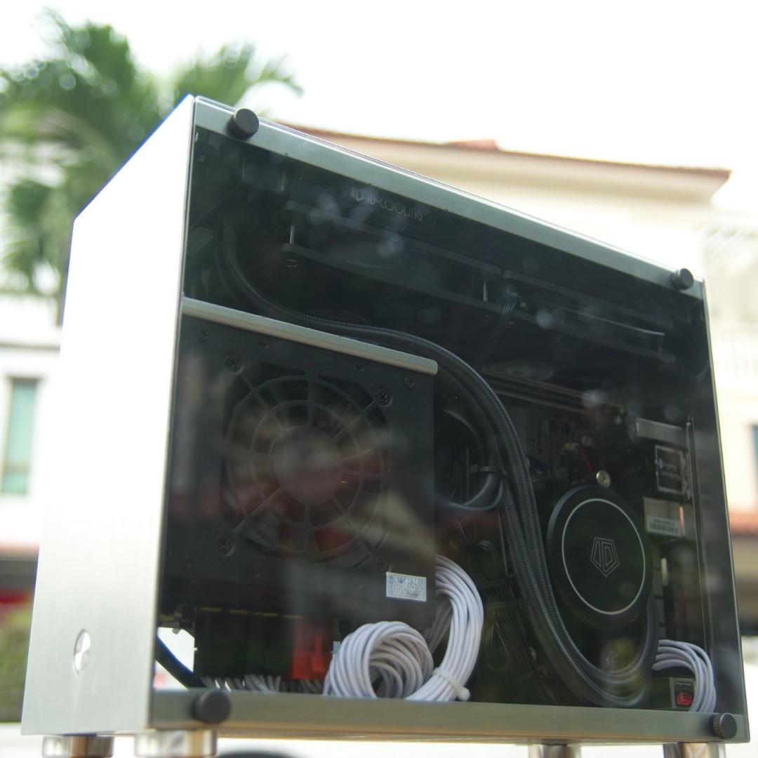 Glacier Small Form Factor (SFF) ULTIMATE Liquid Cooled/Cooling Desktop ...