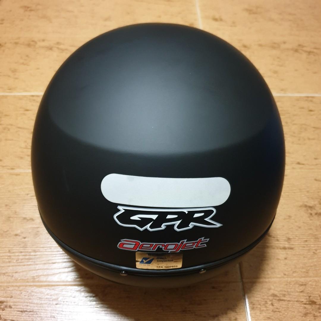 GPR SIZE S MATTE BLACK, Motorcycles, Motorcycle Apparel on Carousell