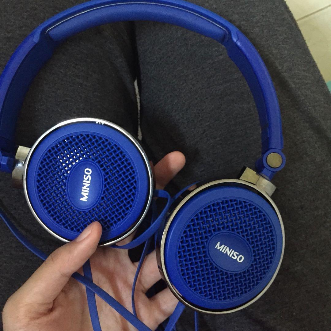 Headphone Miniso, Elektronik, Audio di Carousell