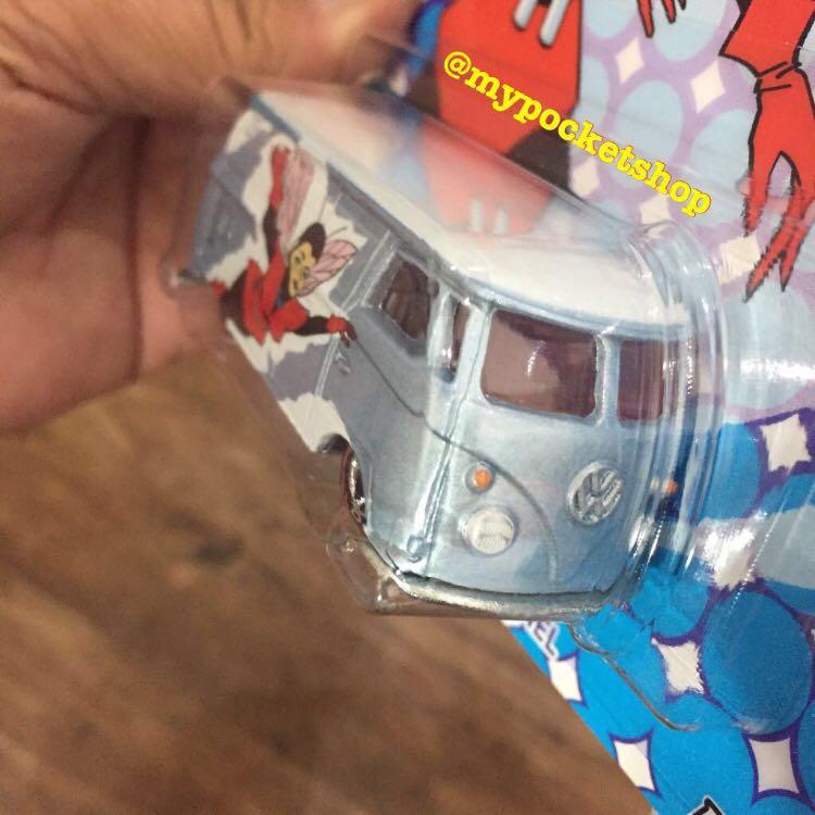 (SOLD) Hot Wheels VOLKSWAGEN T1 PANEL BUS (Marvel Avengers / The Wasp ...