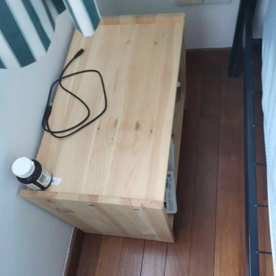 Ikea Rast Bed Side Table, Furniture & Home Living, Furniture, Tables ...