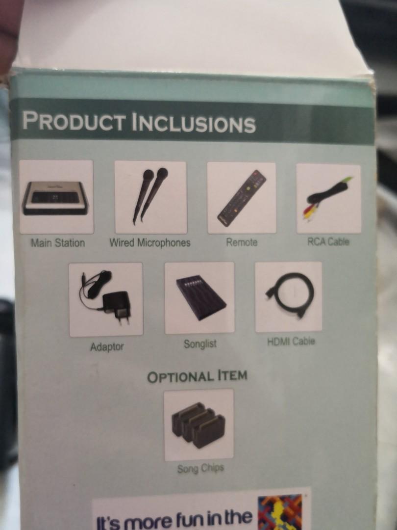 Karaoke System Gem HD Xtreme Magic Sing ET22KH, TV & Home Appliances ...