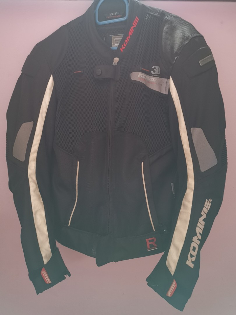 KOMINE R Spec 3D impact absorption mesh riding jacket, Motorcycles, Motorcycle Apparel on Carousell