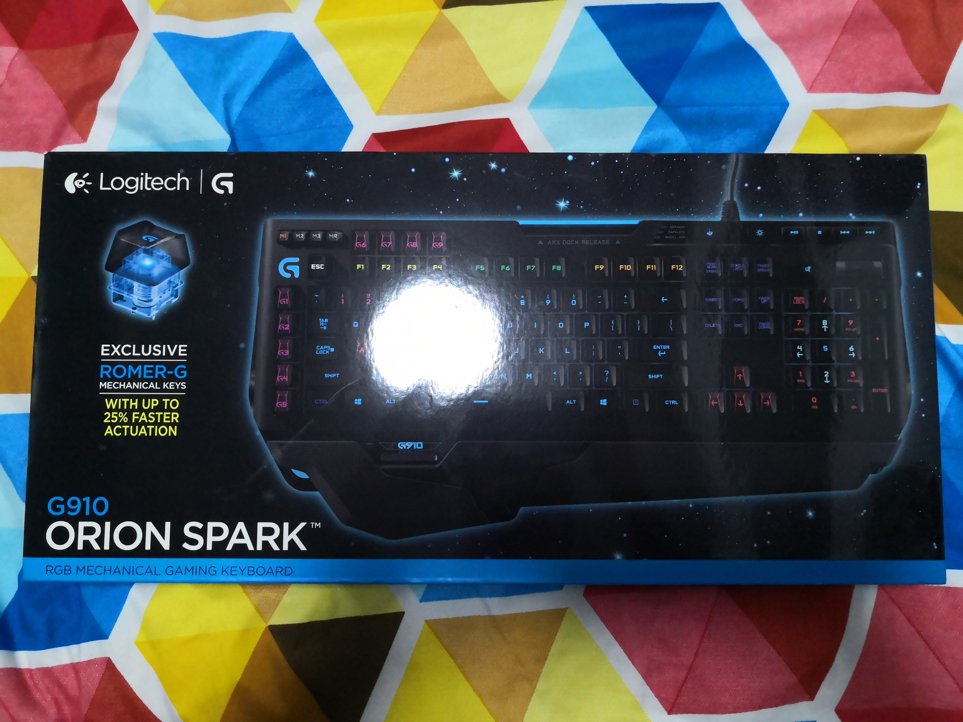 Logitech G910 Orion Spark RGB Mechanical Gaming Keyboard, Computers ...