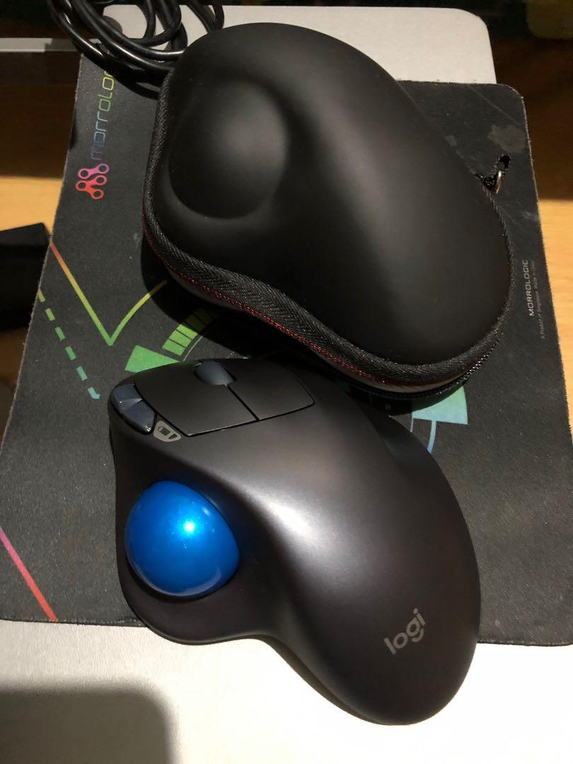 Logitech M570 wireless trackball mouse, Computers & Tech, Parts ...