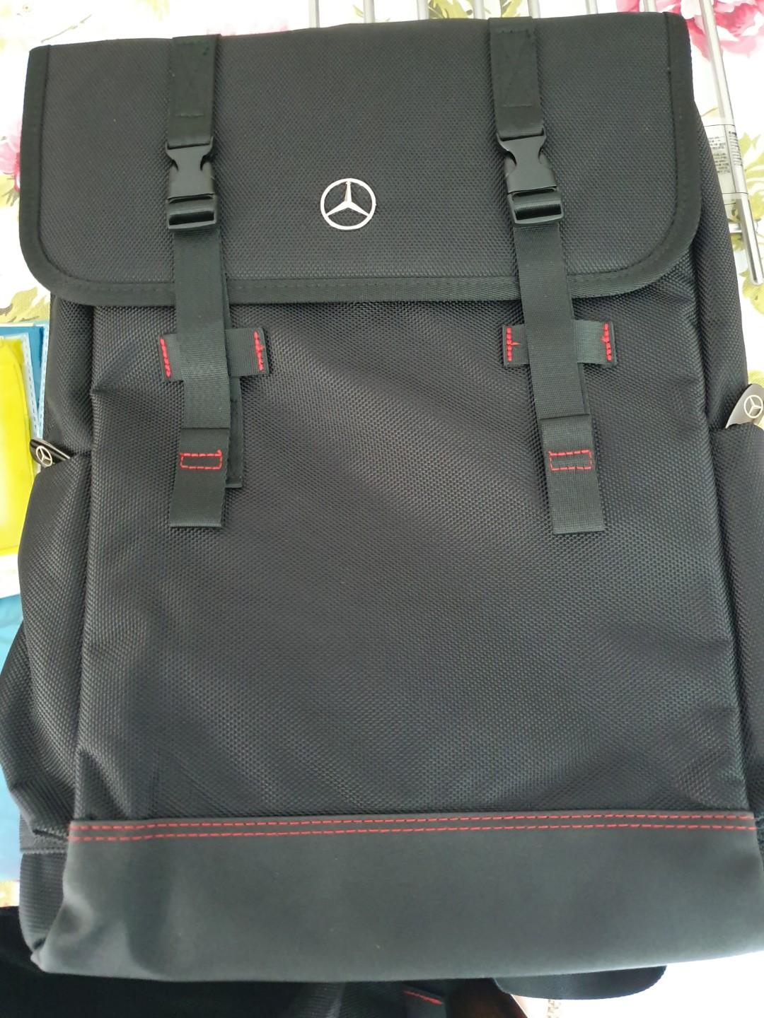 Mercedes Benz Backpack, Men's Fashion, Bags, Backpacks on Carousell