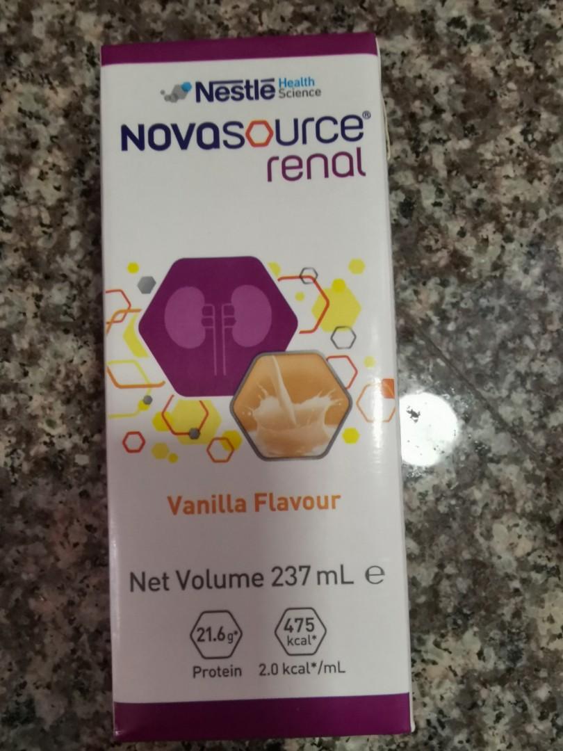 Nestle Novasource Renal Milk, Health & Nutrition, Health Supplements ...
