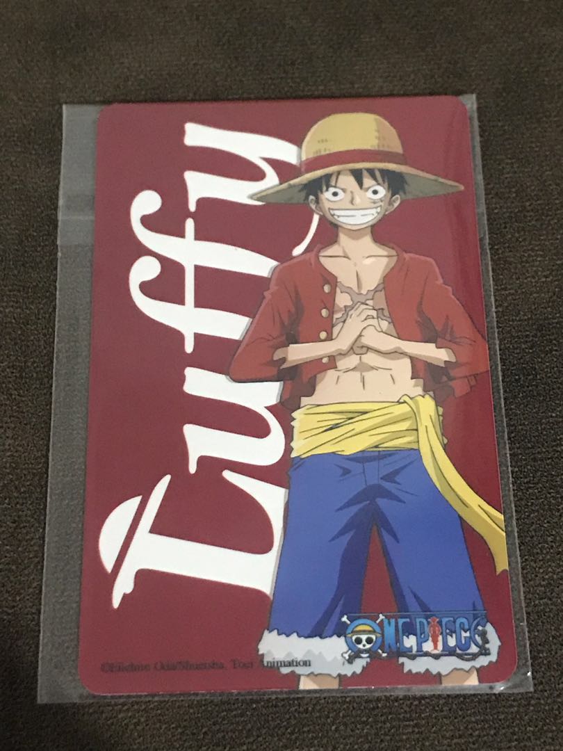 One Piece limited edition EZ-Link LUFFY, Everything Else on Carousell