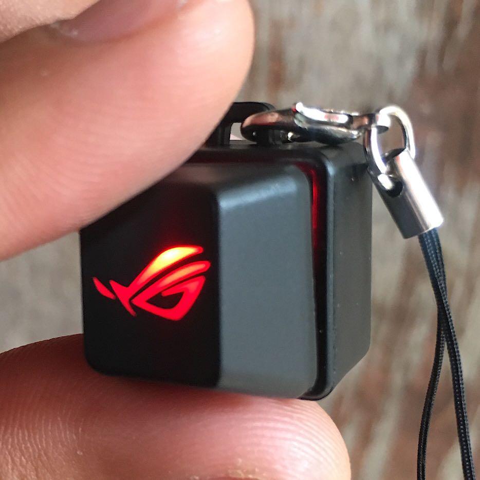 Original ASUS ROG Backlit Keycap Keychain, Hobbies & Toys, Memorabilia ...